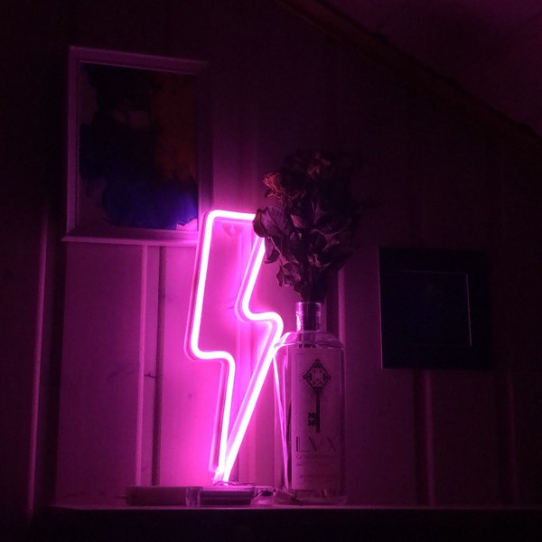 Custom White Neon Light Letters & Numbers (LED) | Personalized Neon ...