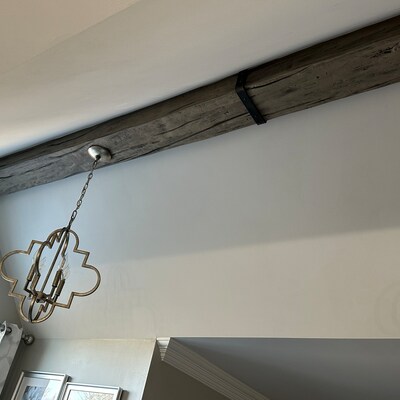 Steel Brackets for Wood Beam, Decorative Ceiling Bracket, Faux Wood ...