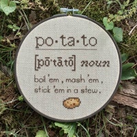 Potato Samwise Quote, Cross Stitch PATTERN Instant Download Samwise ...