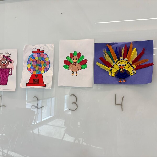 Pink Stanley Cup Turkey Disguise Printable Craft Kit, Coloring Turkey ...