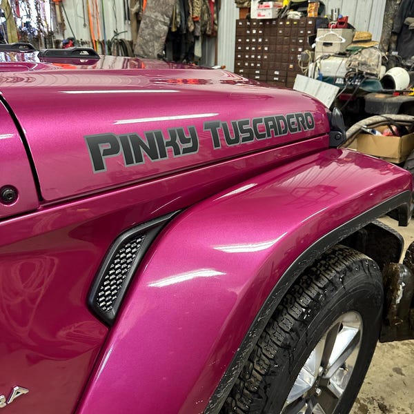 Tattered Flag Moonroof Decal HUGE Vinyl Decal Custom Size or Design ...