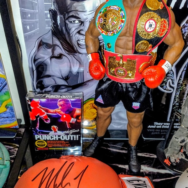 Mike Tyson's Punch Out NES Box Manual Poly Block Dust Cover - NO GAME ...
