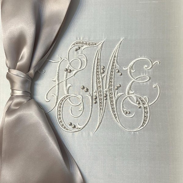 Monogrammed Wedding Book - Etsy