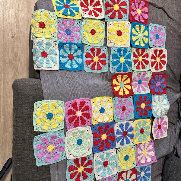 Crochet Pattern, Crochet Daisy Sweater PDF Pattern (instant Download ...