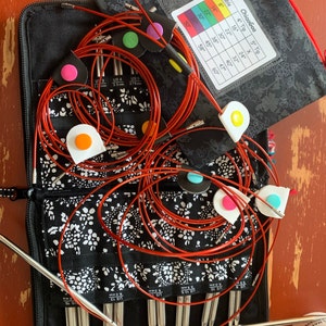 Knitting Needle Cable Keepers - Etsy