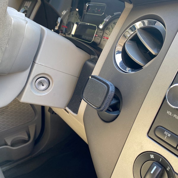 Magnetic Cell Phone Mount- Ford Trucks - F150, F250, F350, Perfectly ...
