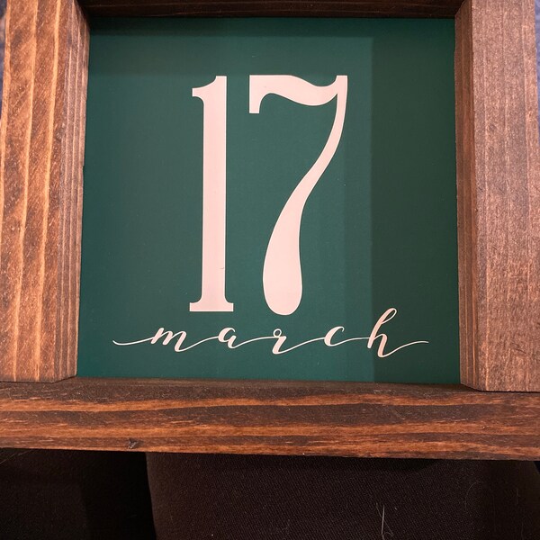 March 17th Sign, Tiered Tray Decor, St Patrick's Day Decor, St Patrick ...