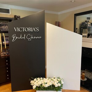 Birthday Backdrop Name Sign, Name Sign for First Birthday Party, Wood ...