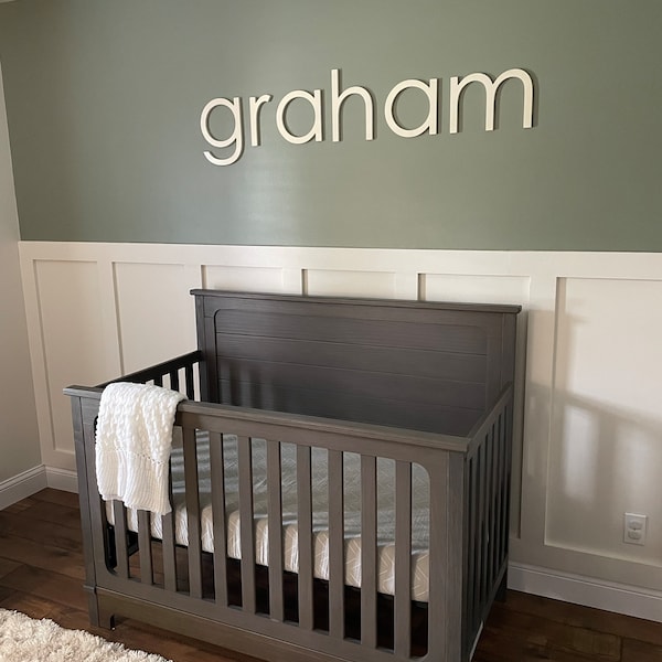 Custom Wooden Wall Letters • Nursery Name Letters • Kids Room Décor ...