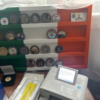 Challenge Coin Holder Canada Wall Mount Law Enforcement/military Coin ...