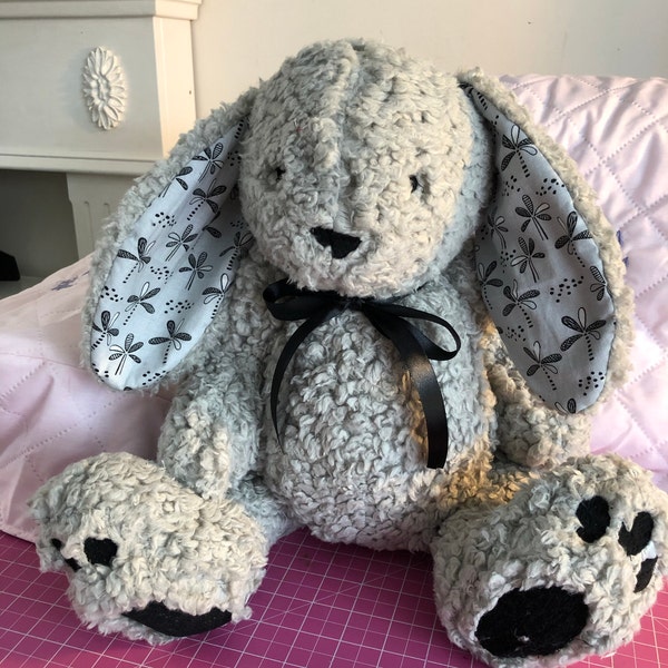 In the Hoop Jointed Bunny Rabbit (10x6) Machine Embroidery Design ...