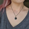 Raven Eye Necklace - Sterling Silver - Etsy