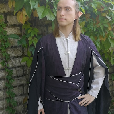 Elven Tunic, Elven Wedding Costume for Men, Fantasy Costume for Men ...