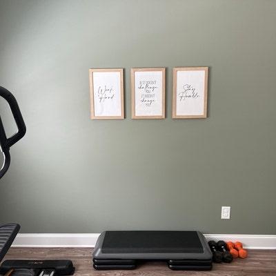 Motivational Gym Wall Decor Fitness Wall Art Motivational Wall Decor ...