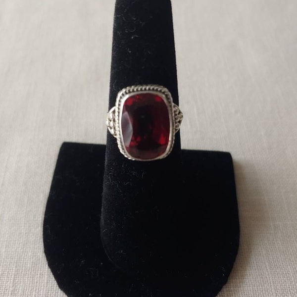 Pink Tourmaline Ring,925 Sterling Silver Ring, Handmade Ring, Pink ...