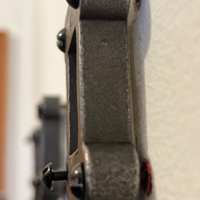 Chunky Pipe Shelf Brackets, Cast Iron. Retro Funky Pipe Brackets ...