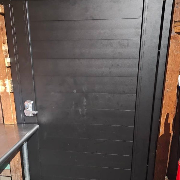 Alumission Aluminum Fence Panel Black Powder Coat - LA Style - Etsy