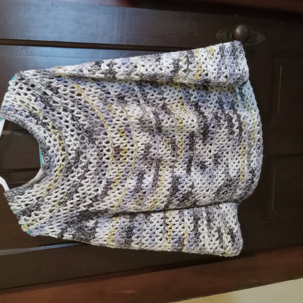 Easy Crochet Poncho Crochet Pattern, PDF Pattern, Women's Spring ...