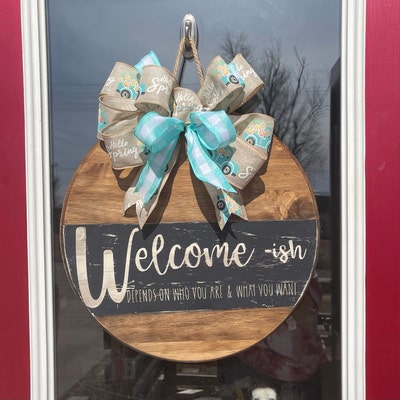 Lavender and Burlap Farmhouse Bow, Wreath Wired Bow Lantern Bow ...