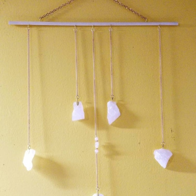 Crystal Wall Hanger / Crystals / Dangle / - Etsy