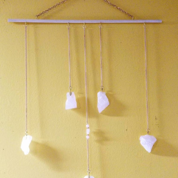 Crystal Wall Hanger / Crystals / Dangle / - Etsy
