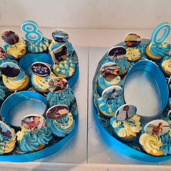 Cupcake Letter Boxes, Instruction Guide & Templates, Instant Download ...