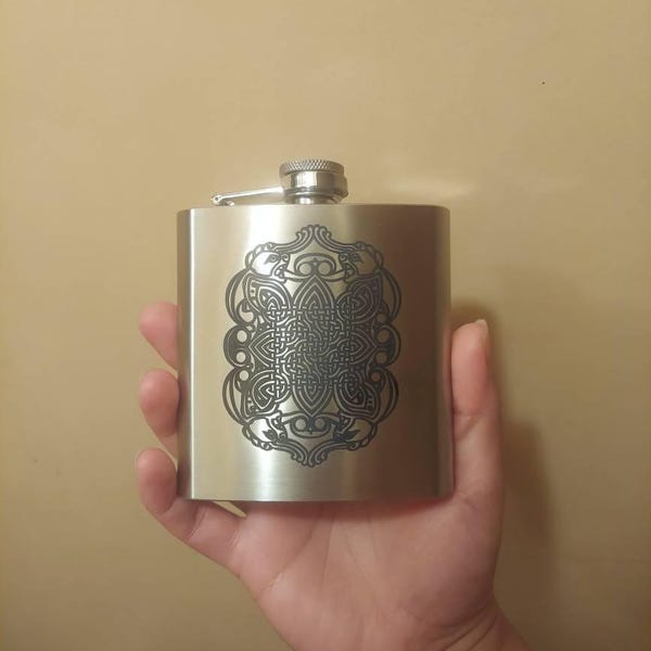 Bobby-singer Inspired Stainless Steel Hip Flask Supernatural - Etsy