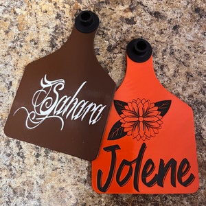 Goat Collar ID Tags - Etsy