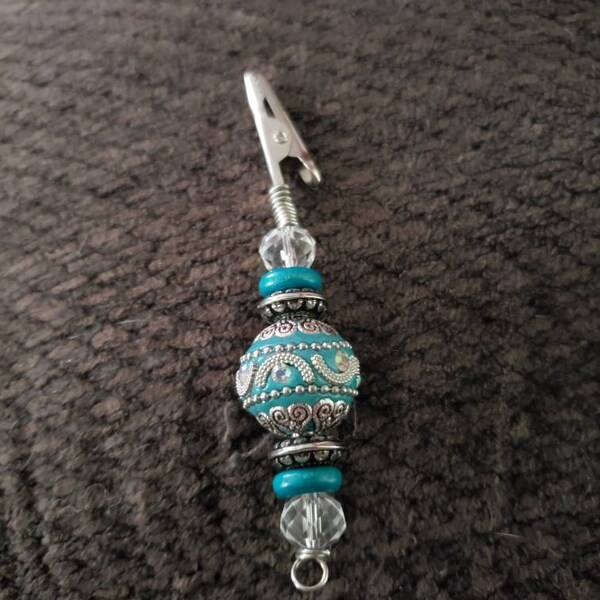 Silver Hair Rings W/ Chakra Beads Braid Rings Braid Jewelry Dread Rings ...