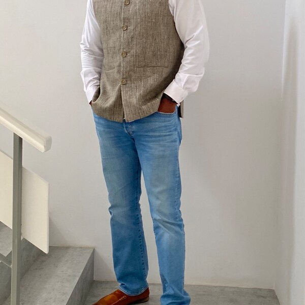 Men's Pure Wool Indian Traditional Nehru Jacket Modi Jacket for Wedding ...