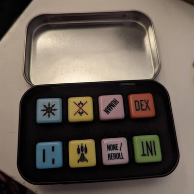 Altoid Dice Insert Foam Dnd Dice Set D20 D6 D-8 D10 D4 - Etsy