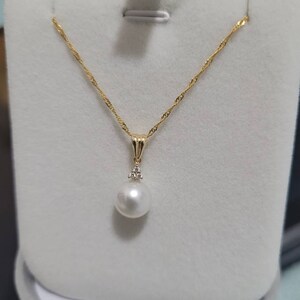 Solid Real 18k Italy White Gold Chain for Pendant, 18inches 45.5cm ...