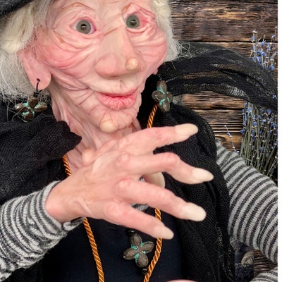 Long Black Hair Monique Doll Wig, raven Style Black Hair for Dolls - Etsy