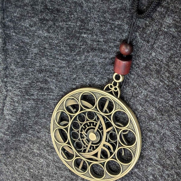 Bloodborne Old Hunter Astral Clock Celestial Dial Necklace and Small ...