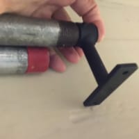 SB202 Square Rod Iron Brackets Square Rod Bracket 1-EACH - Etsy Canada