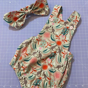 Overall Playsuit PDF Sewing Pattern - Etsy