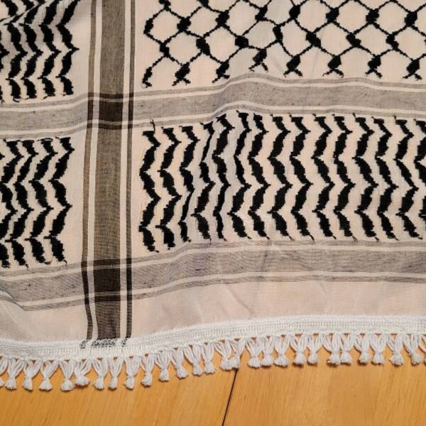 Palestine Arab Scarf, Woven Stitched, NOT Printed,unique Keffiyeh ...