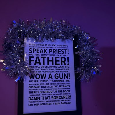 Phoenix Nights Quotes A5, A4, A3 Poster or Print - Etsy UK