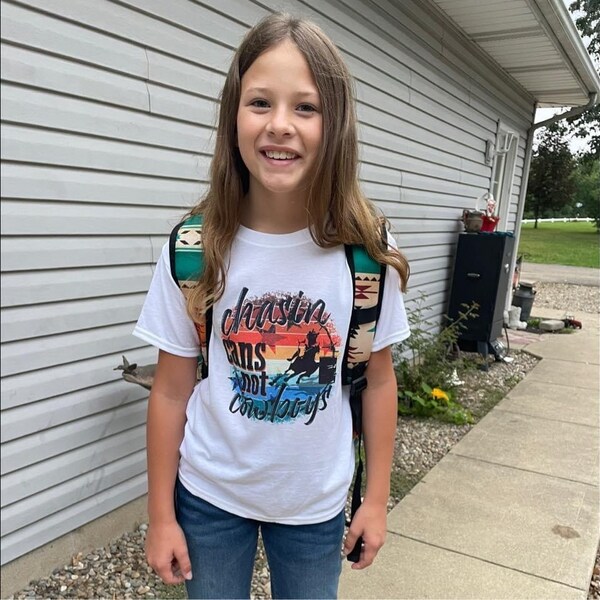 Barrel Racer Sunset RWB - Sublimation Design Downloads - PNG Print File ...