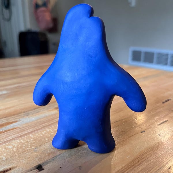 Signed Klay World Klayman (blue, Green, Red, "dilly Dally Ghost" or ...