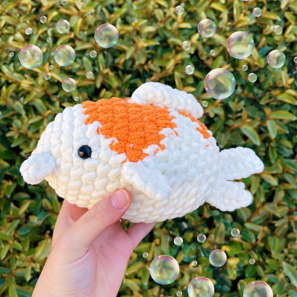 PATTERN: Kiki the Koi Fish Pattern - Amigurumi Koi Pattern - Crochet ...