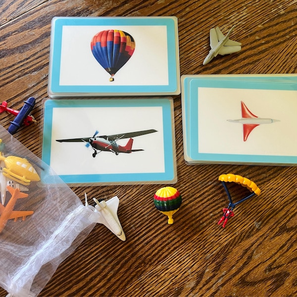 Water Transportation Montessori Language Cards - Etsy