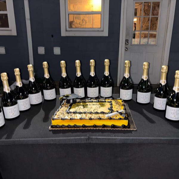 Graduation Gift Champagne Labels, Grad Party Custom Wine Labels ...