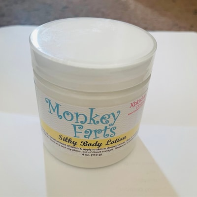 Monkey Farts Silky Body Lotion Silk Lotion Body Cream Shea - Etsy