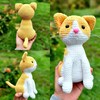 Crochet Cat Pattern, Cat Amigurumi Pattern, Crochet Cream Cat Pattern ...