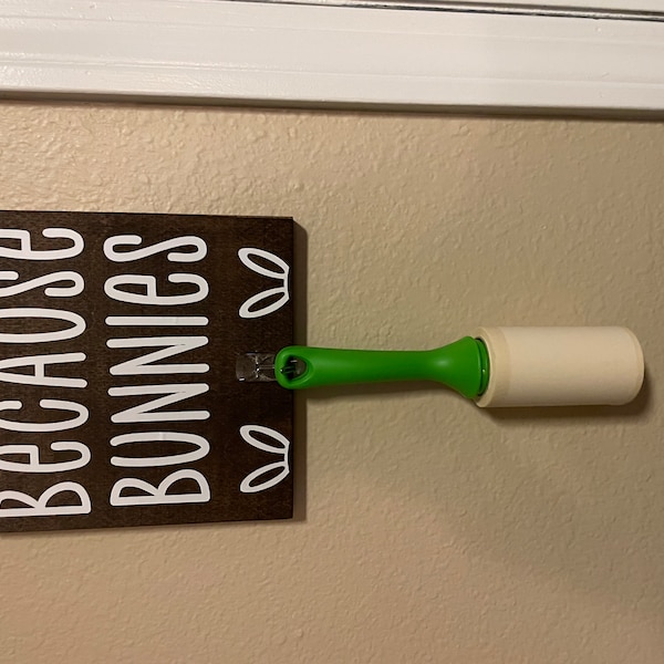 Grey Small Wooden Hanging Quote Sign Decor for Small Pets/bunny/rabbit ...