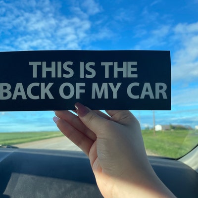 Please Be Patient, I Am 9 Years Old. Funny Car Bumper Sticker, Meme ...