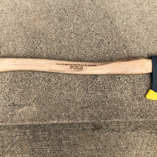 Custom Engraved Axe, Personalized Hatchet, Custom Hunting Ax, Outdoors ...