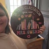 Disco Classroom Door Sign, Groovy Teacher Door Hanger, Back to School ...