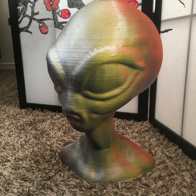 Golden Idol Headphone Stand golden Head, Headset Holder Rack, Hanger ...